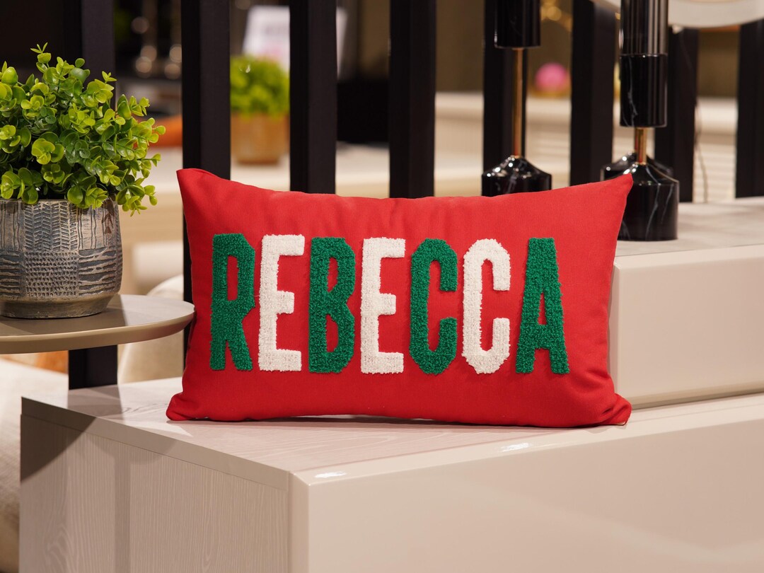 Personalized Punch Cushion Pillow, Custom Handmade Decor for Home ...