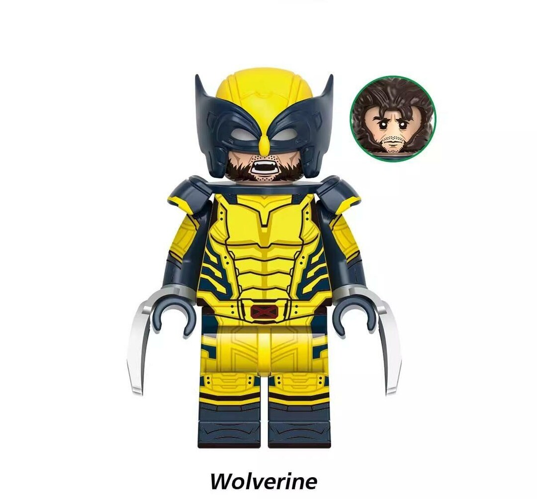 Lego Wolverine Movie Accurate Deadpool and Wolverine Custom Minifigure ...