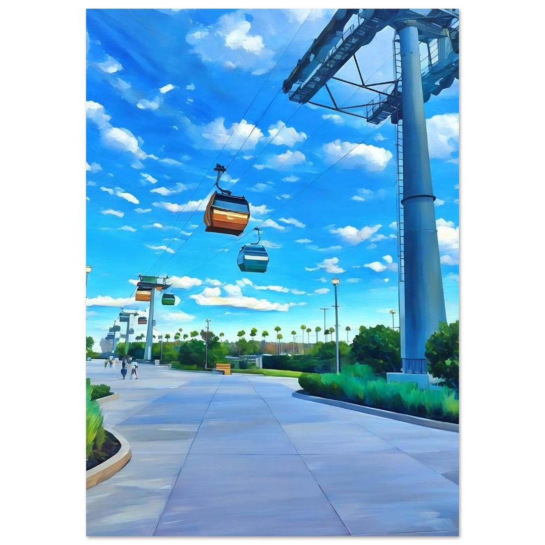 Disney Skyliner Hollywood Studios, Disney Poster, Disney Prints ...