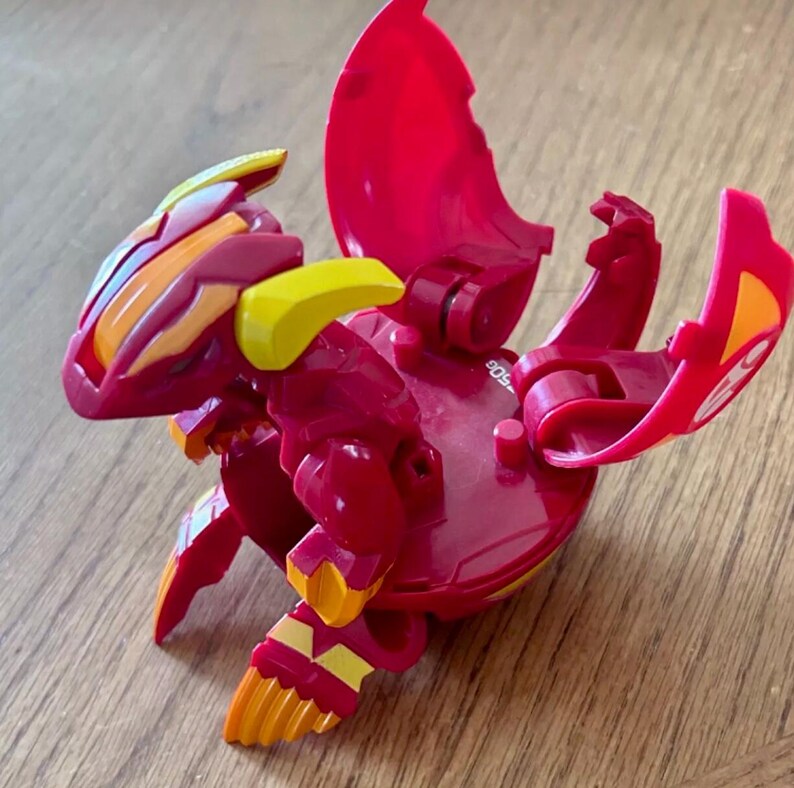 Rare Bakugan Gundalian Invaders LARGE DEKA Helix Dragonoid 750g - Etsy