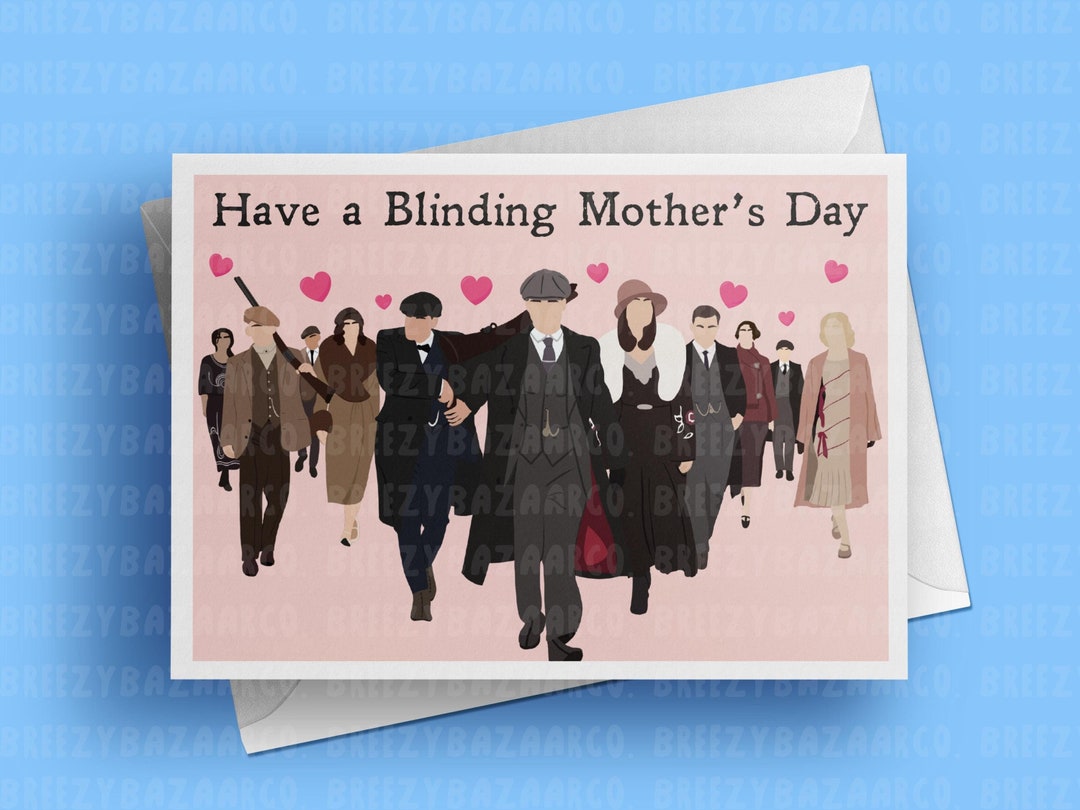 Tv Show Mother S Day Card Have A Blinding Mother S Day Card 1920s Tv