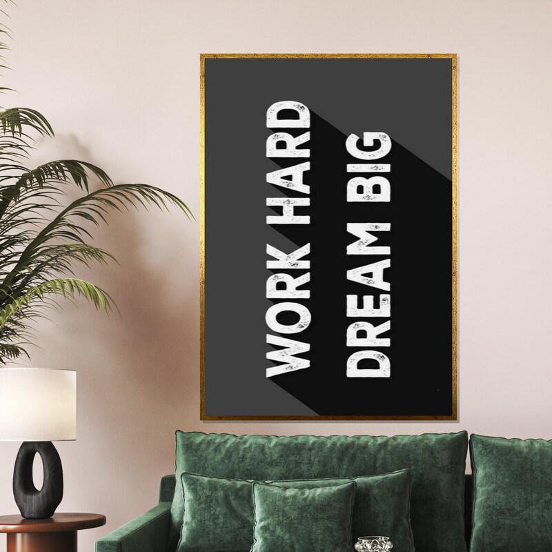 Dream Big Canvas - Etsy