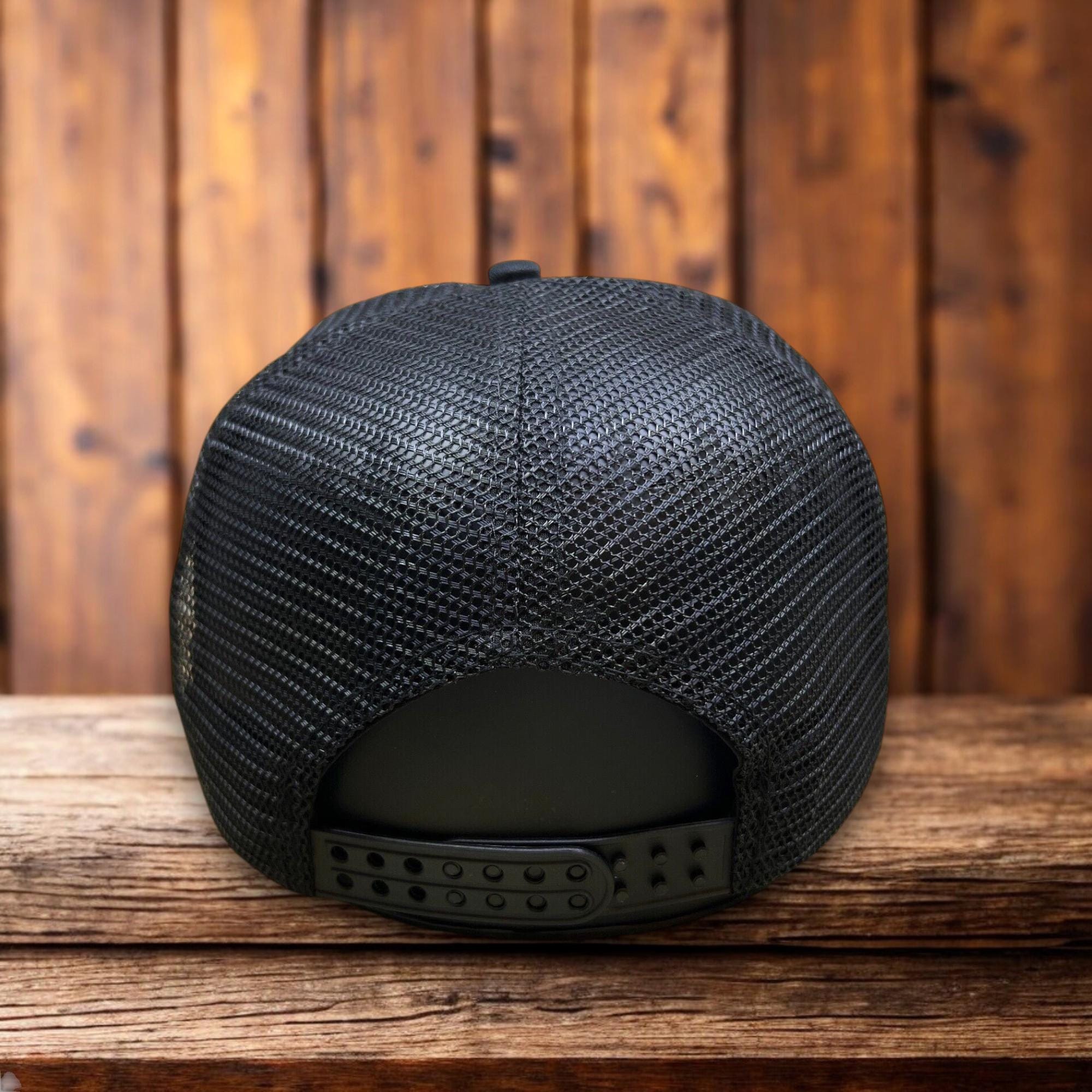 Fly Fishing Mens Trucker Hat Black Snapback Hunting Retro Outdoors ...