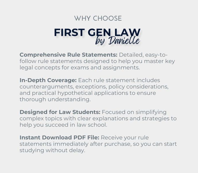 FAMILY LAW - Complete Rule Statements for Law School Exam Prep - Clear ...