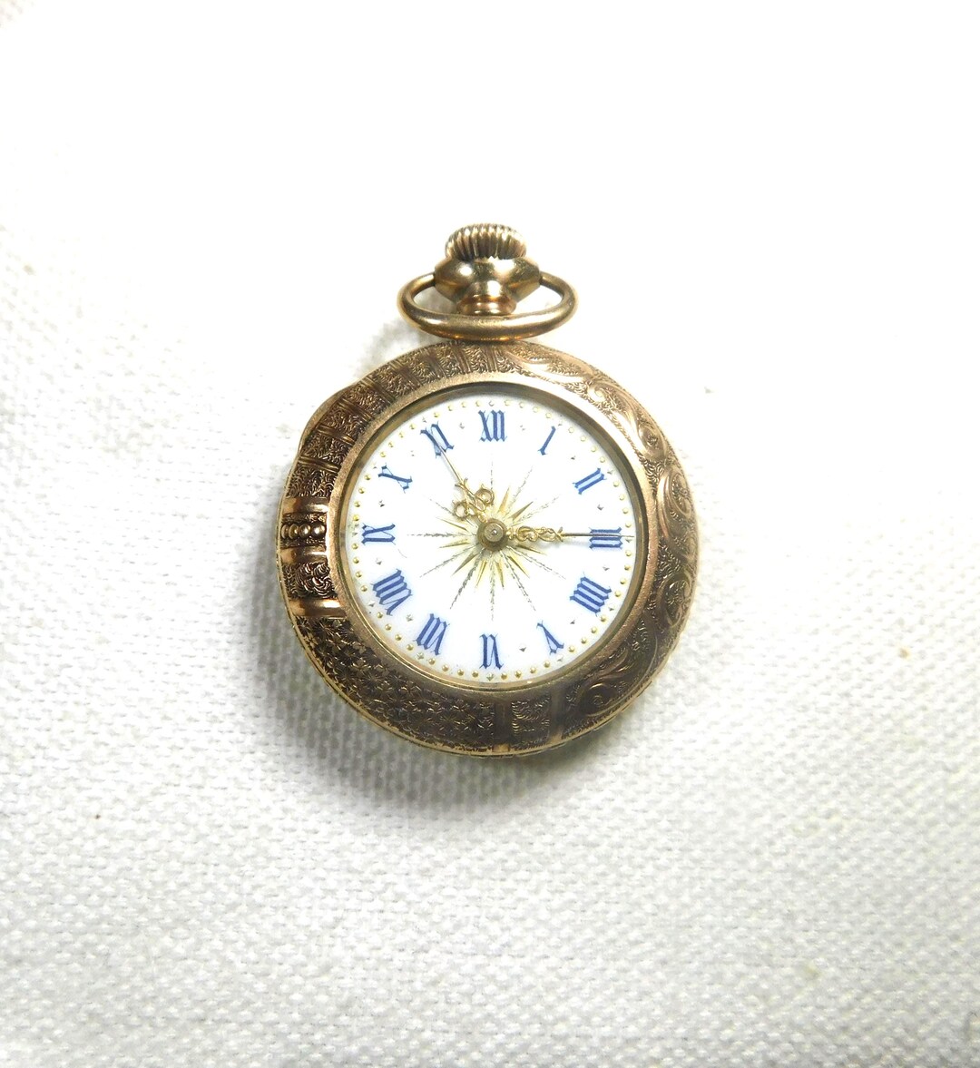 ANTIQUE Gold Filled Handmade Lady POCKET WATCH, Estate - Etsy