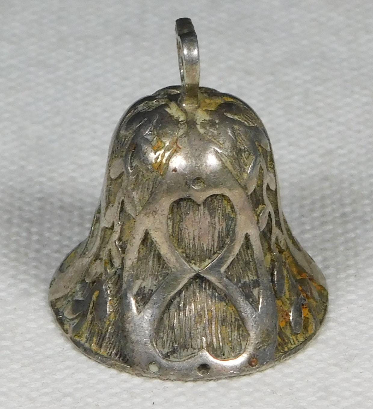 Sterling 'bell' Pendant - Etsy