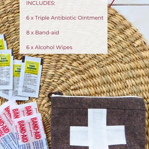 First Aid Kit SET • Compact Medical Pouch • Portable First Aid Diaper ...