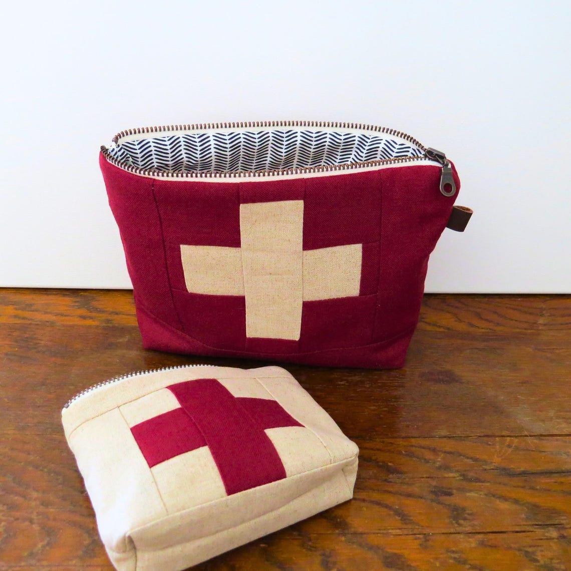 First Aid Kit SET • Compact Medical Pouch • Portable First Aid Diaper ...