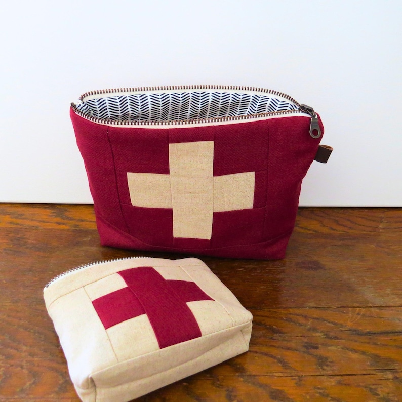 First Aid Kit SET • Compact Medical Pouch • Portable First Aid Diaper ...