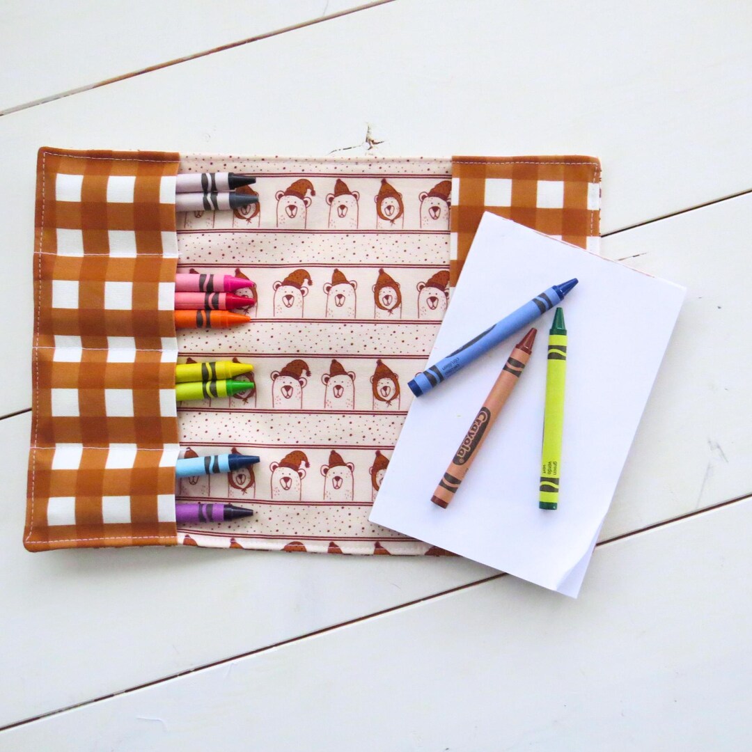 Crayon Notebook - Polar Bear - Coloring Book, Kids Activity Pad, Crayon ...