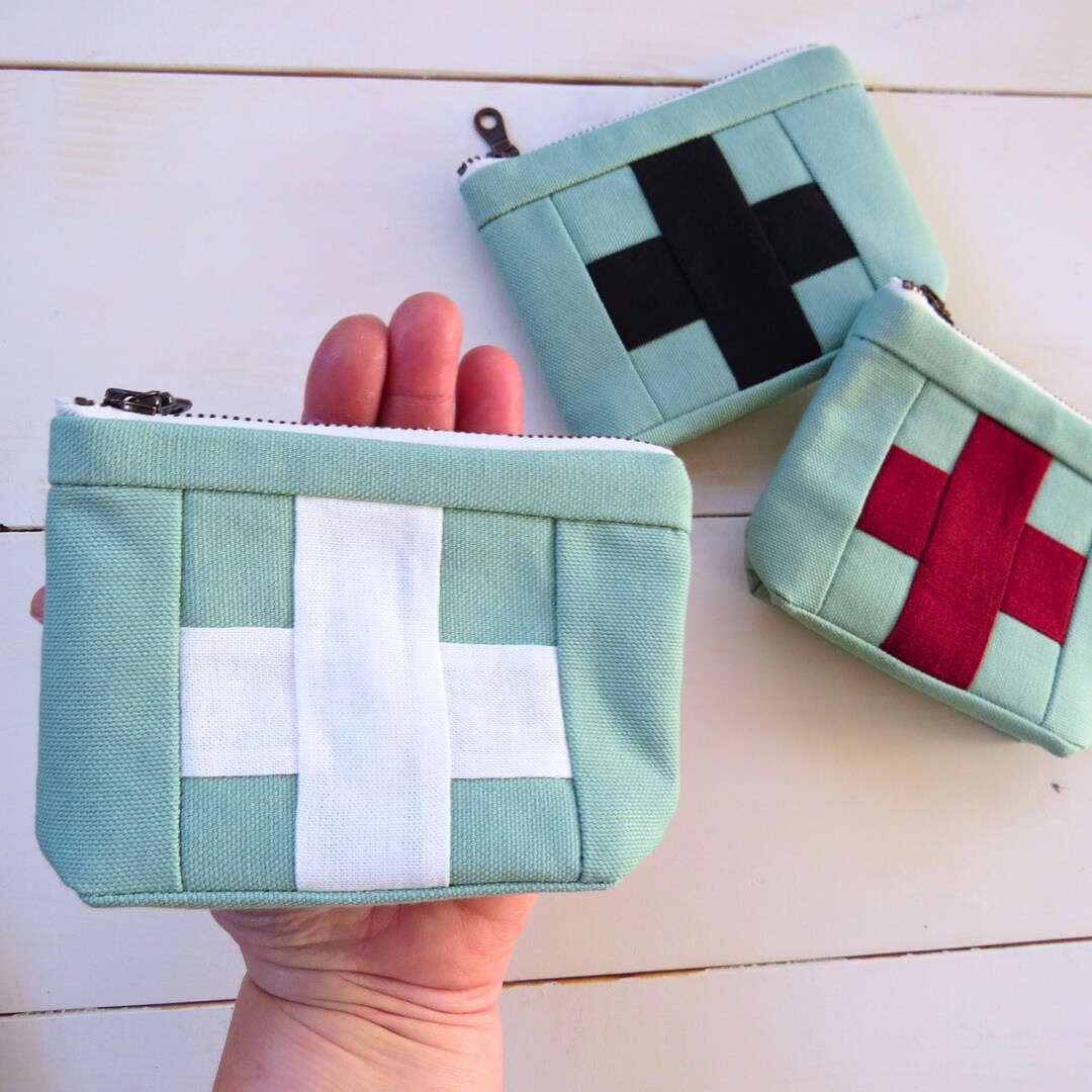 Aqua Blue First Aid Kit • Teal Compact Medical Pouch • Travel First Aid ...