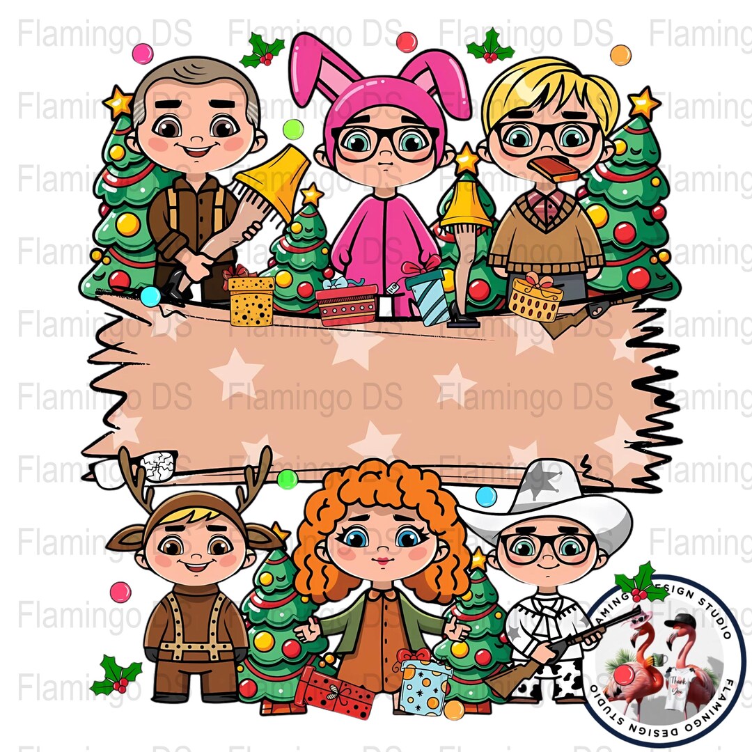 Christmas Kids Clipart Bundle, Cute Holiday Characters Digital Download ...