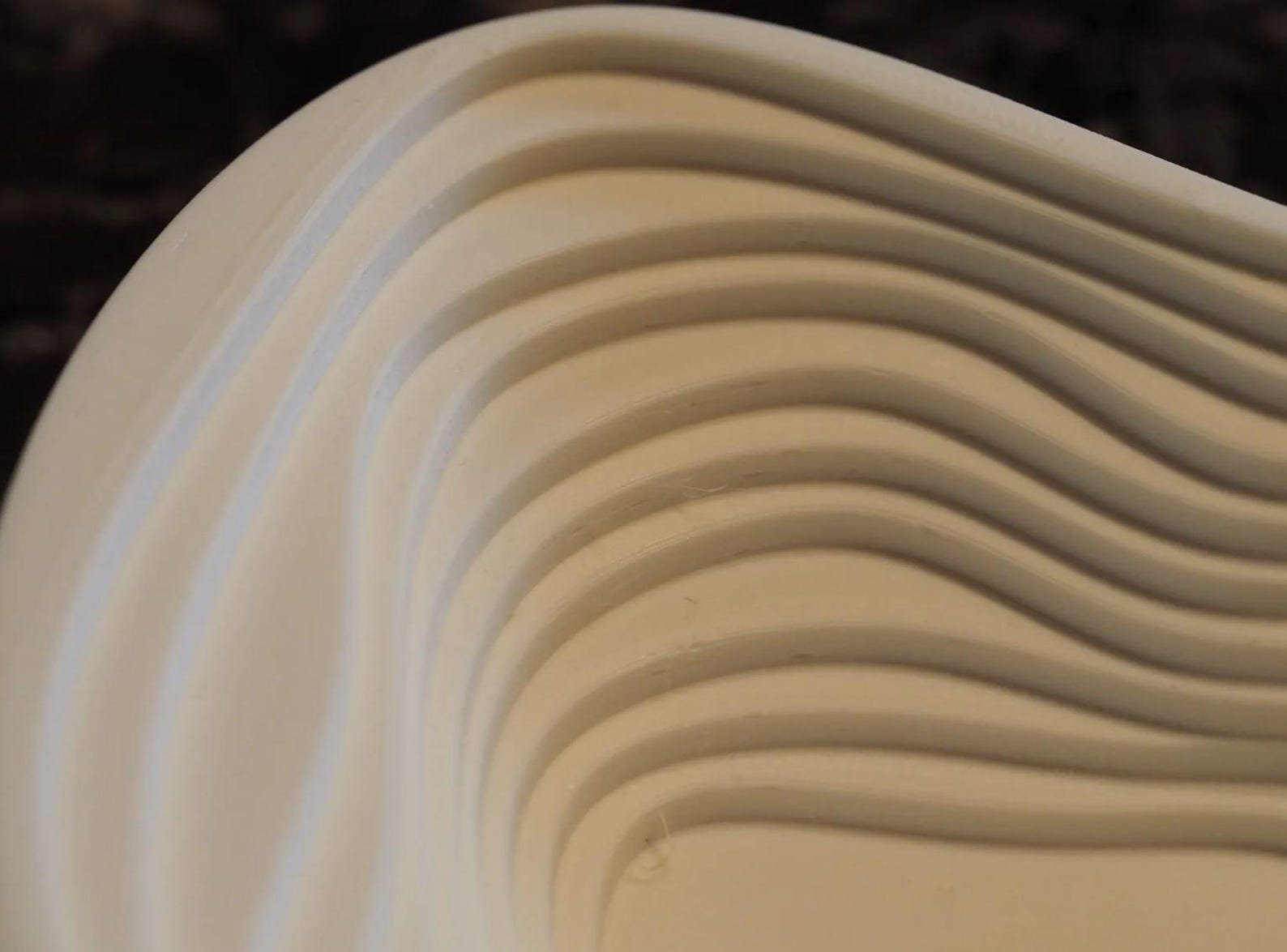 3D Printed Stepped Organic Key/ Coin Dish - Etsy