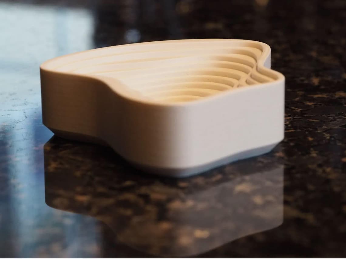 3D Printed Stepped Organic Key/ Coin Dish - Etsy