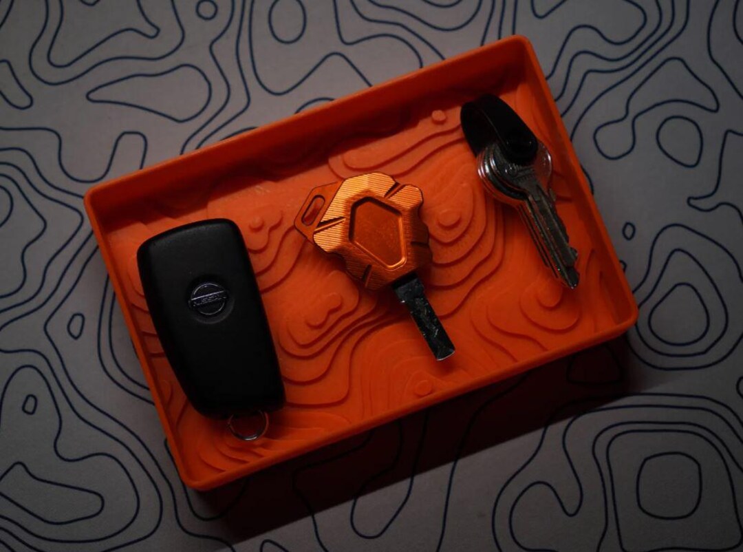 3D Printed Minimalist Key Holder Box - Etsy