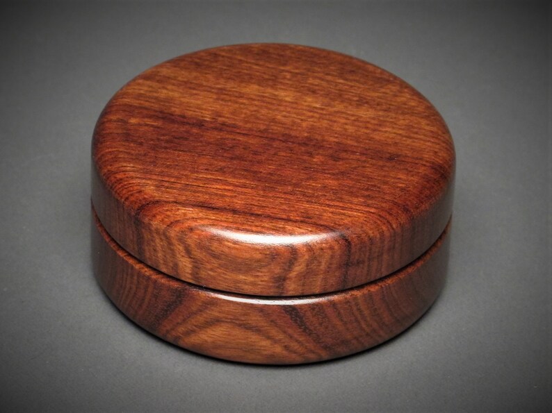 Large Wood and Steel Pill Box 2 ounce capacity | Etsy