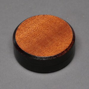 Small Pocket-sized Pill Box, Wood and Steel - Etsy