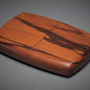 Personalized Wooden Wallet or Business Card Case Made From Exotic Woods ...