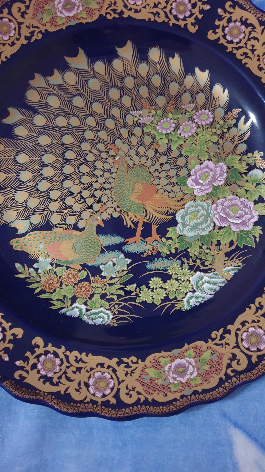 Vintage Moroccan Artisanal Ceramic TAOUS #1 Tbsil Lhor Plate Rare ...