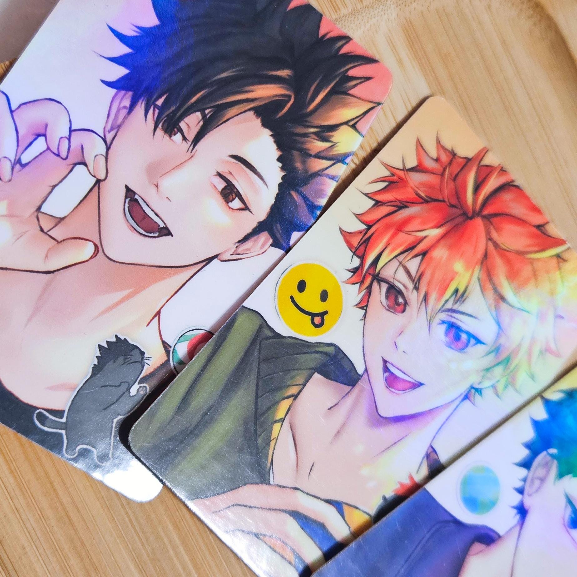 Haikyuu Holographic Photocards - Etsy
