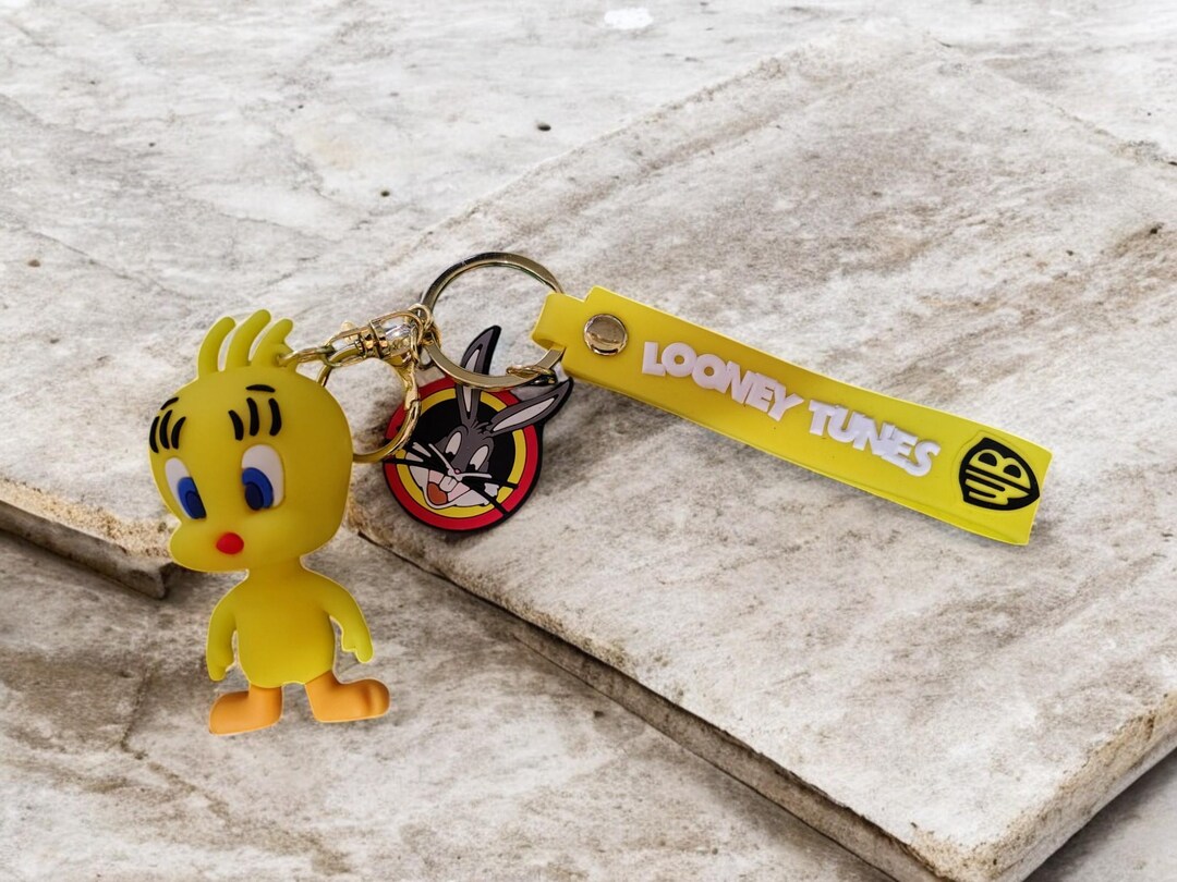 Tweety Bird Keychain - Etsy