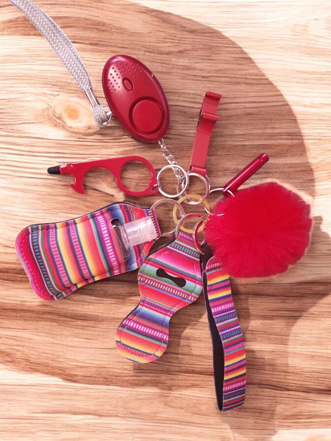 Southwest SAFETY KEYCHAINS Set 8 Pcs Utility Keychain, Protection ...