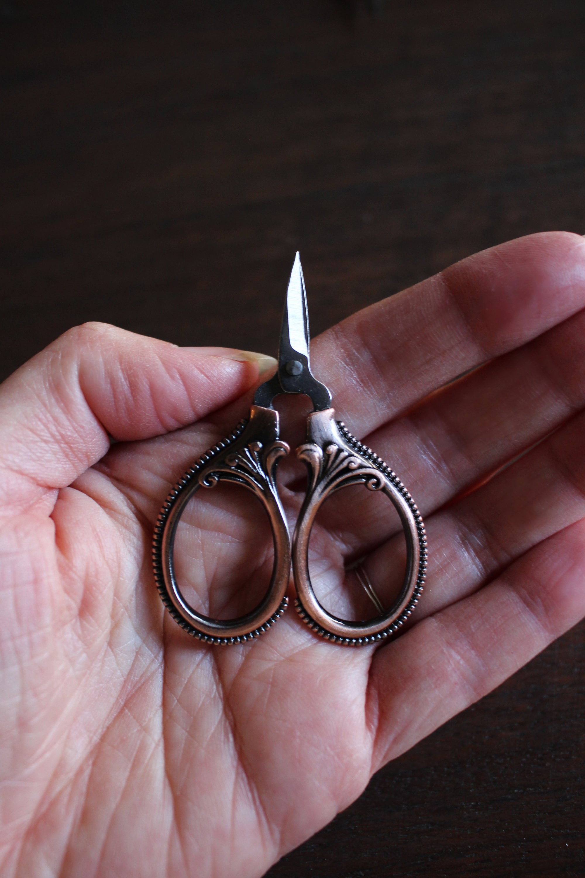 Mini Embroidery Scissors Vintage Style Ornate Design in - Etsy