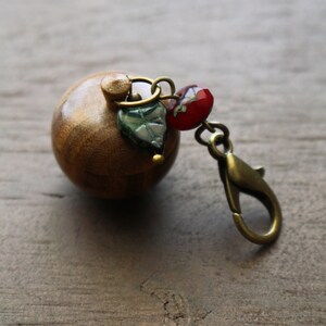 Apple Stitch Marker Keeper • Stitch Marker Storage • Apple Stitch ...