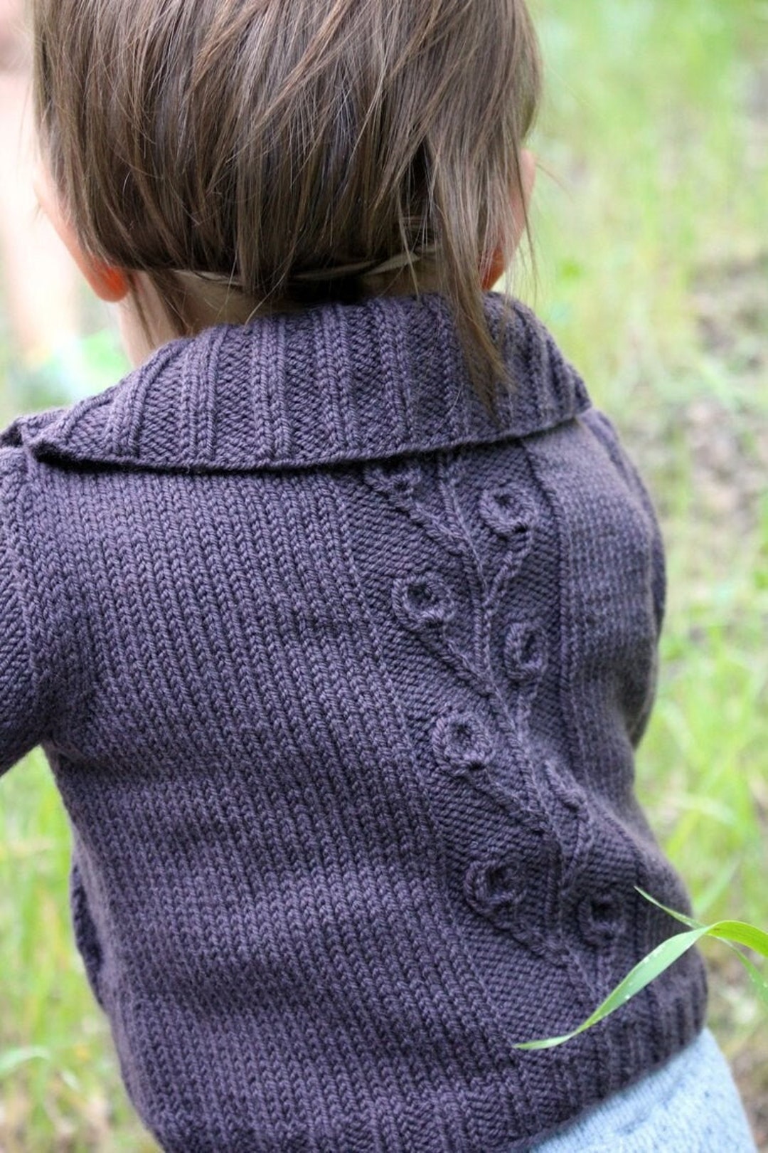 Baby Sweater Pattern • Little Buds Knitting Pattern PDF • Intermediate ...