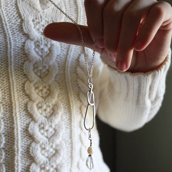 Knitting Necklace - Etsy