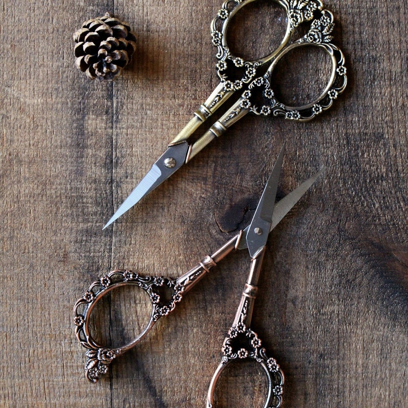 Gold Scissors - Etsy
