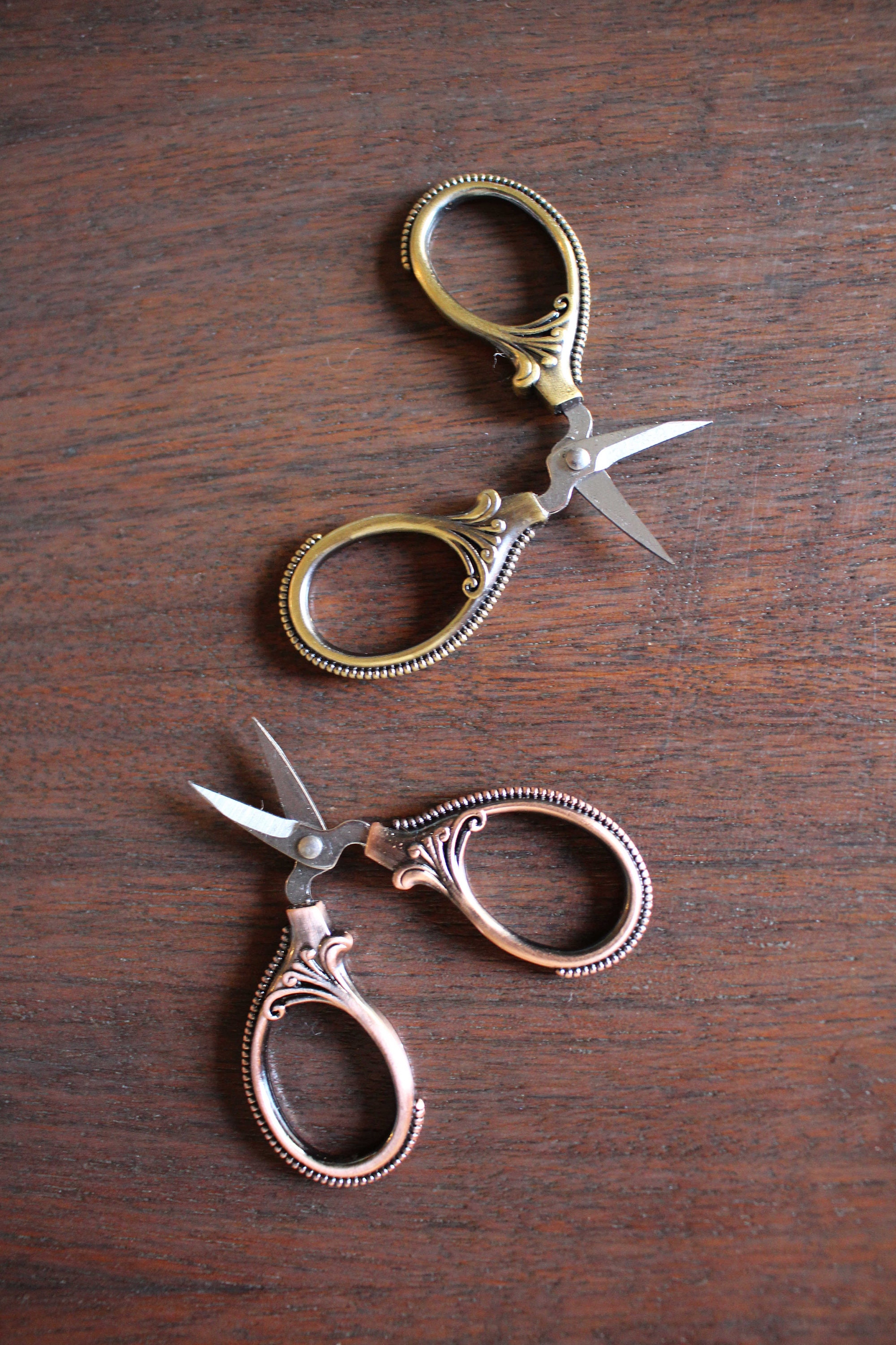Mini Embroidery Scissors Vintage Style Ornate Design in - Etsy