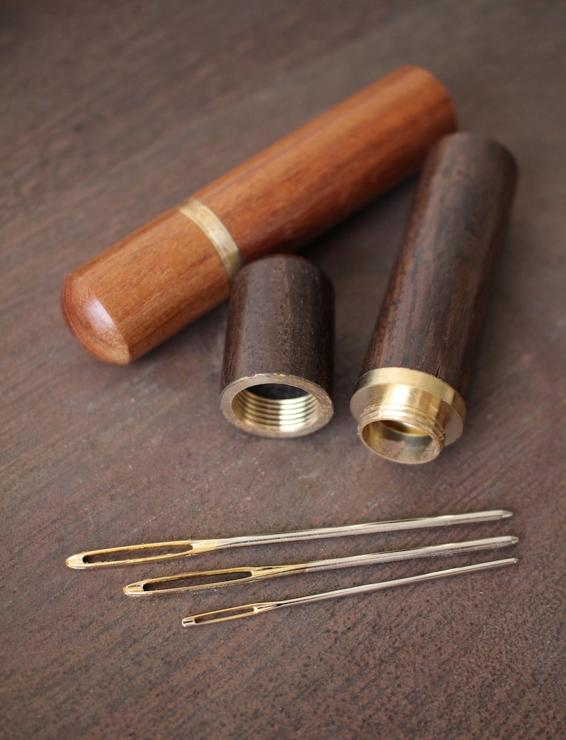 Set of 21 IMPERFECT SECONDS Wooden Tapestry Needle Case • 80% off ...