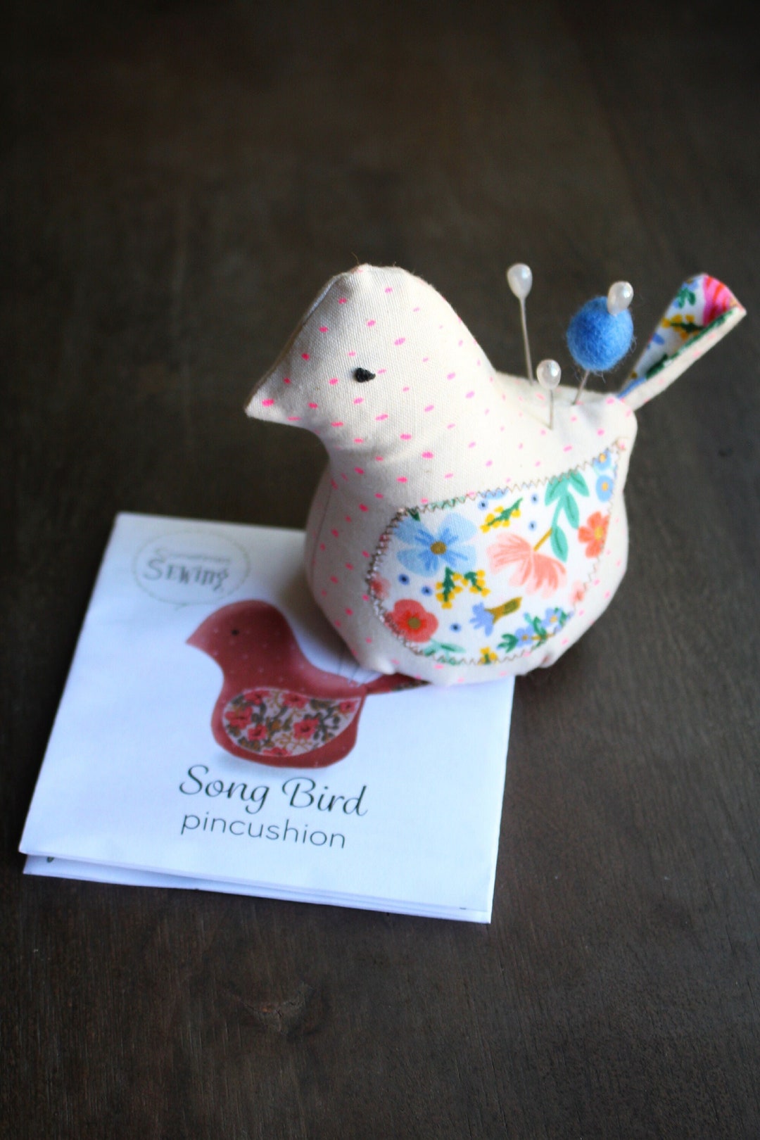 Beginner Sewing Kit Song Bird Pincushion Sewing Kit Gift - Etsy