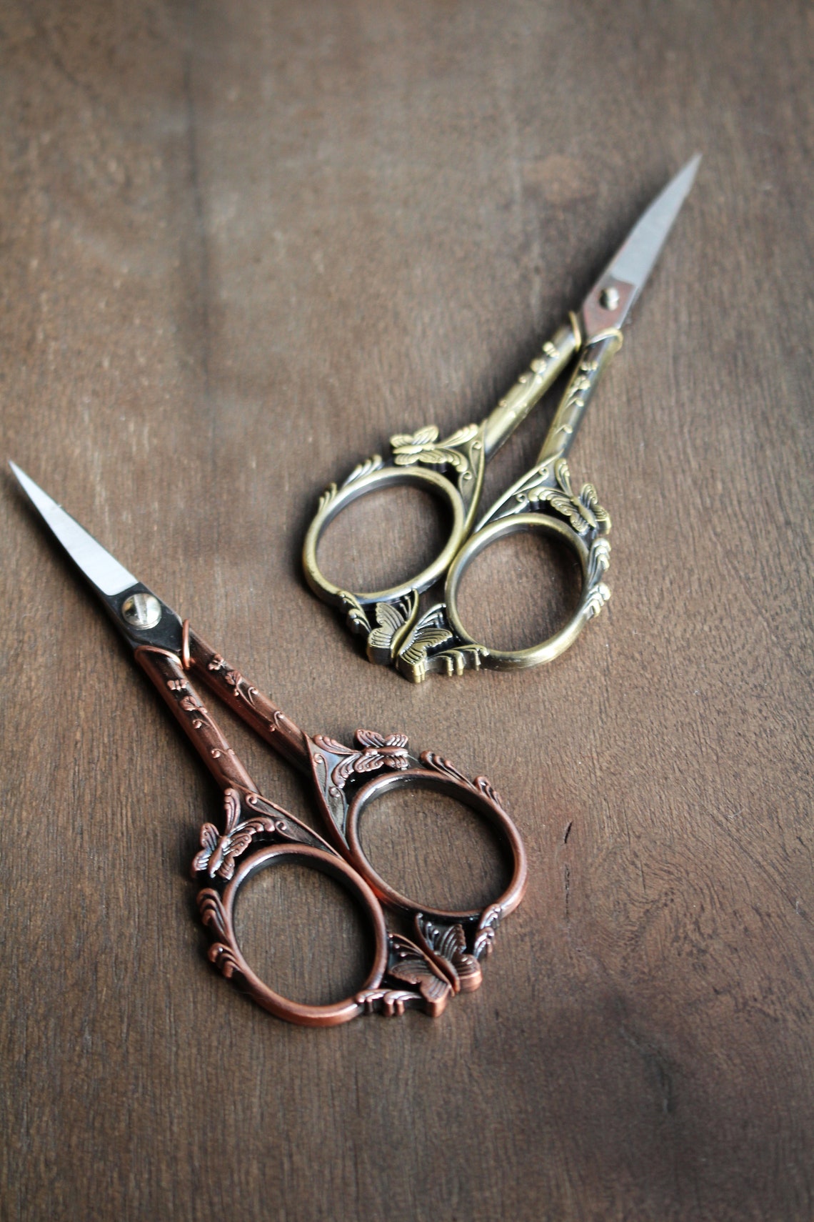 Butterfly Embroidery Scissors Elegant Garden Theme Quilting - Etsy