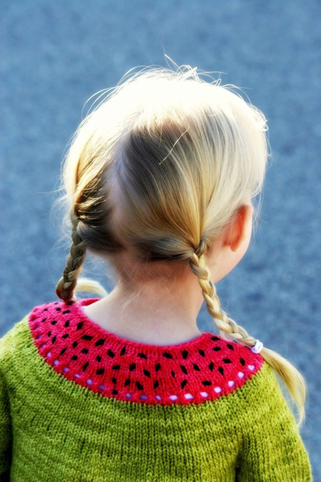 Cute Child's Sweater Knitting Pattern • Watermelon Knitting Pattern PDF ...