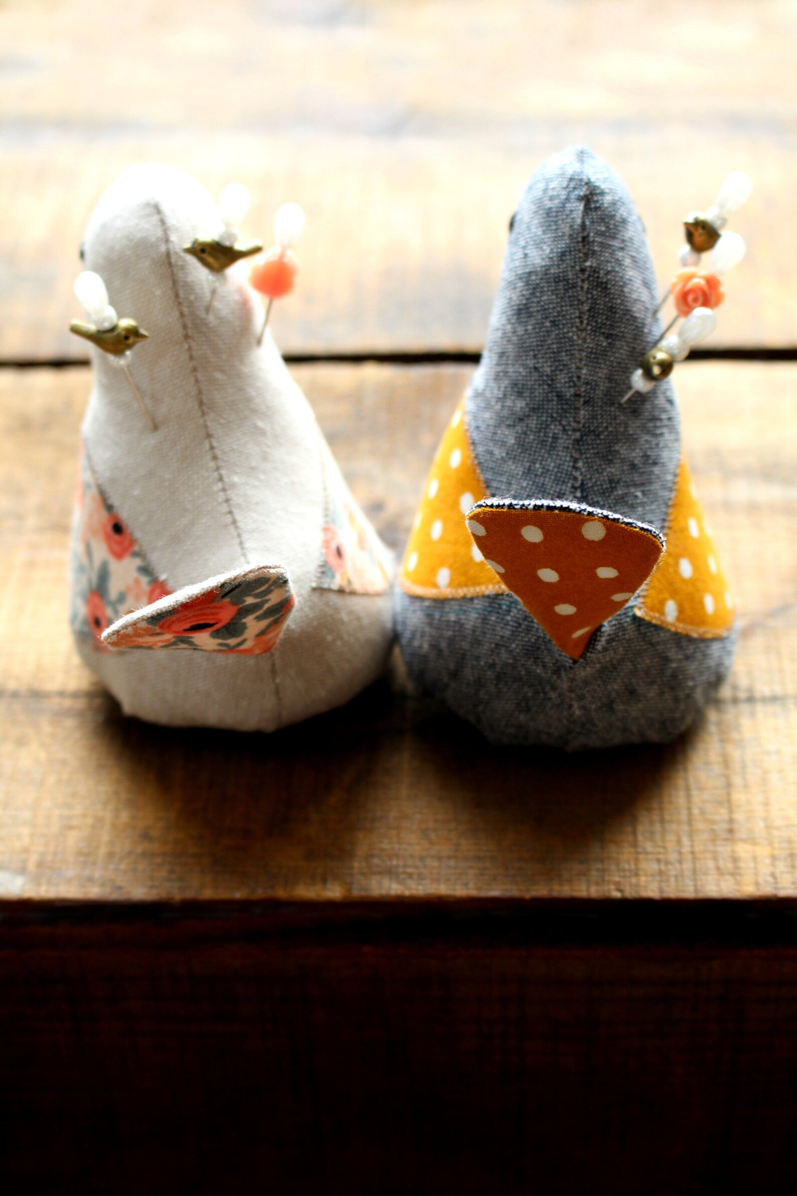 Sweet Song Bird Pincushion PDF Sewing Pattern | Etsy