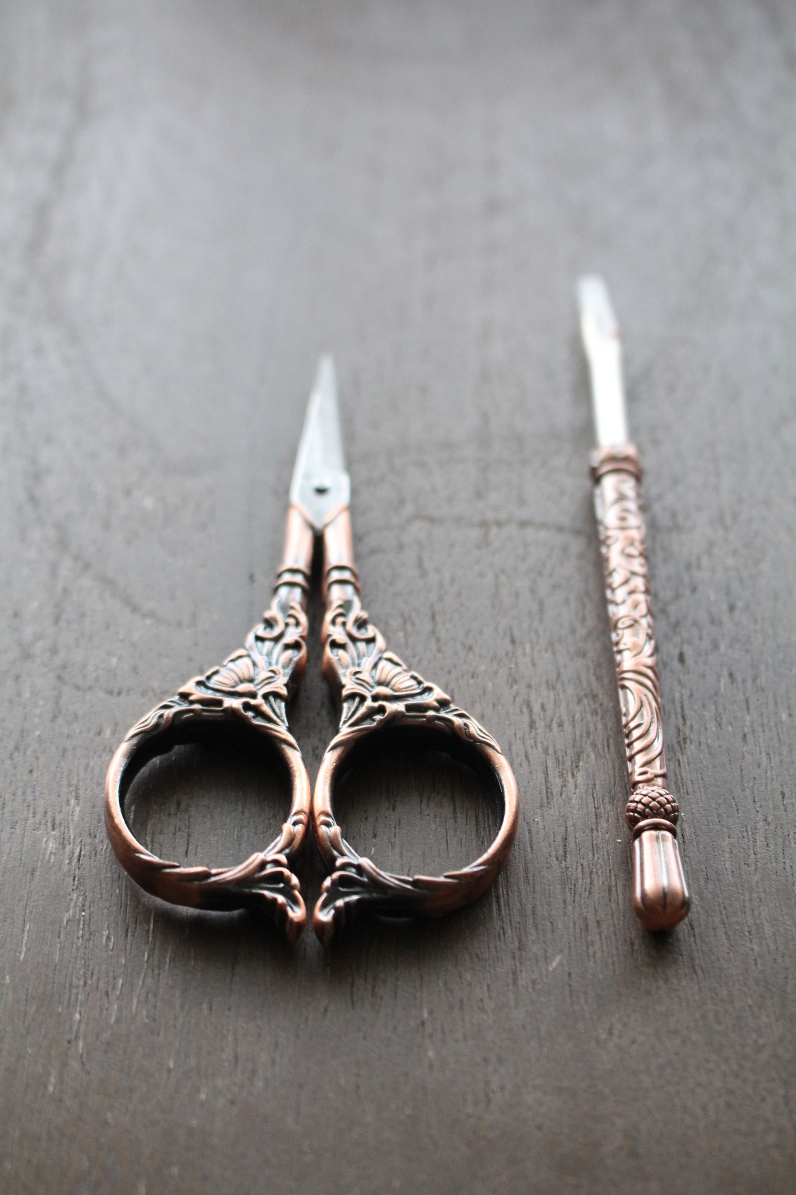 Botanical Garden Embroidery Scissors Vintage Style Quilting Scissors in ...