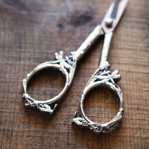 Dragonfly Embroidery Scissors Unique Garden Theme Quilting - Etsy