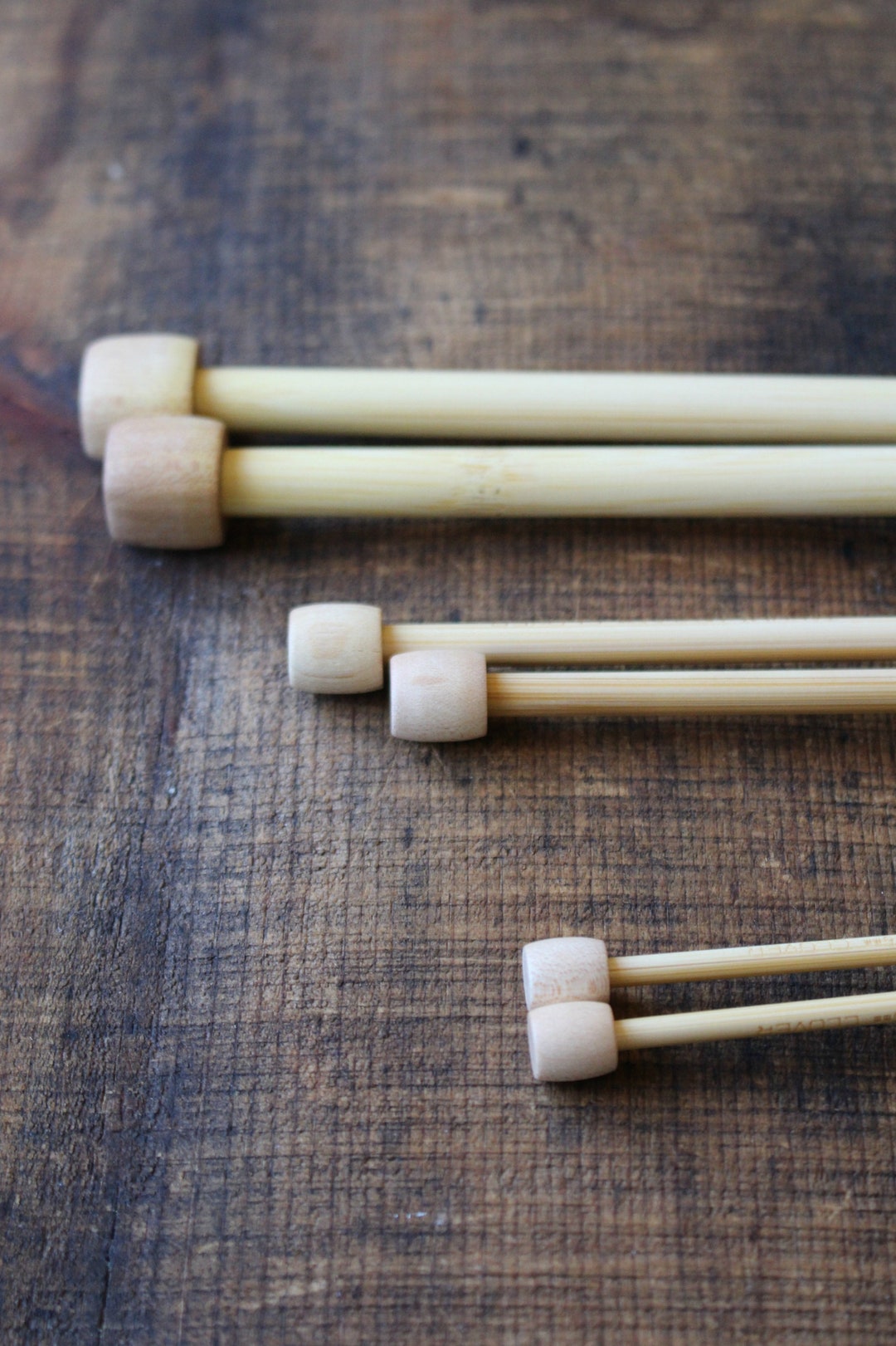 Knitting Needles • Ultra Smooth Japanese Bamboo Takumi Straight Needles ...