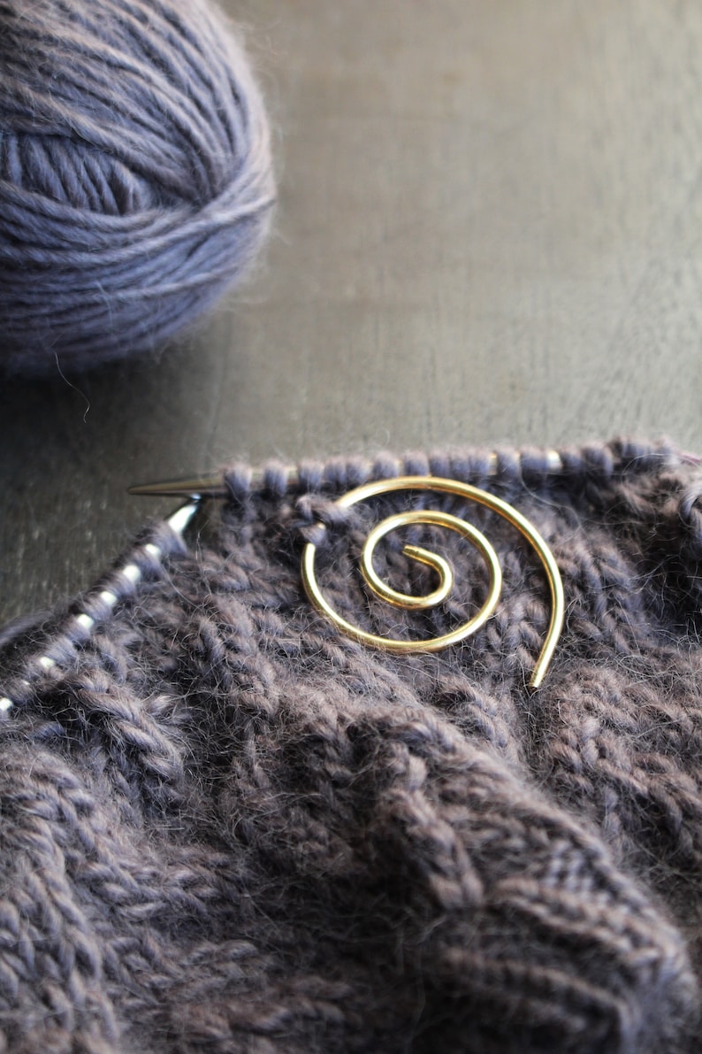 Curly Cable Needle • Stainless Steel Spiral Cable Needles for Knitting ...