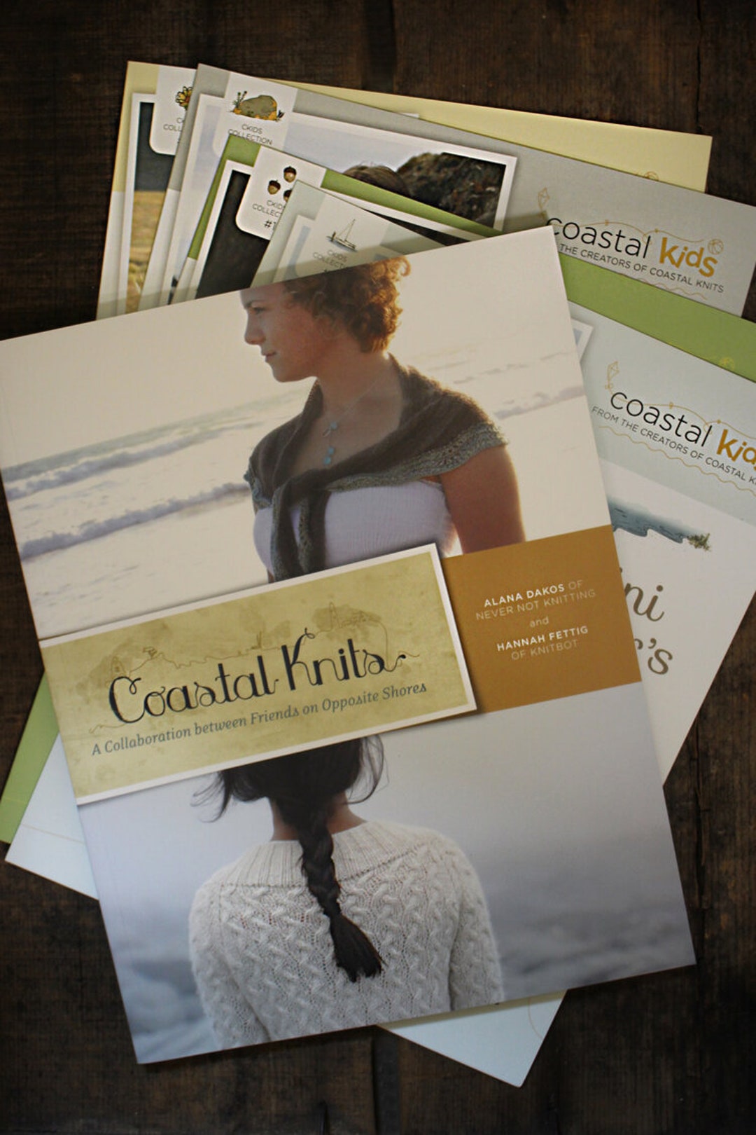 Coastal Knits and Coastal Kids Printed Knitting Pattern Bundle ...