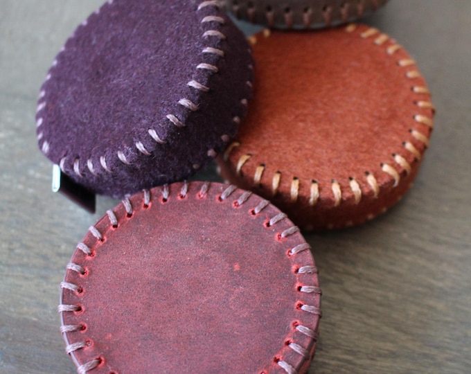 IMPERFECT SECONDS Hand-stitched Woolen & Leather Tape Measures ...