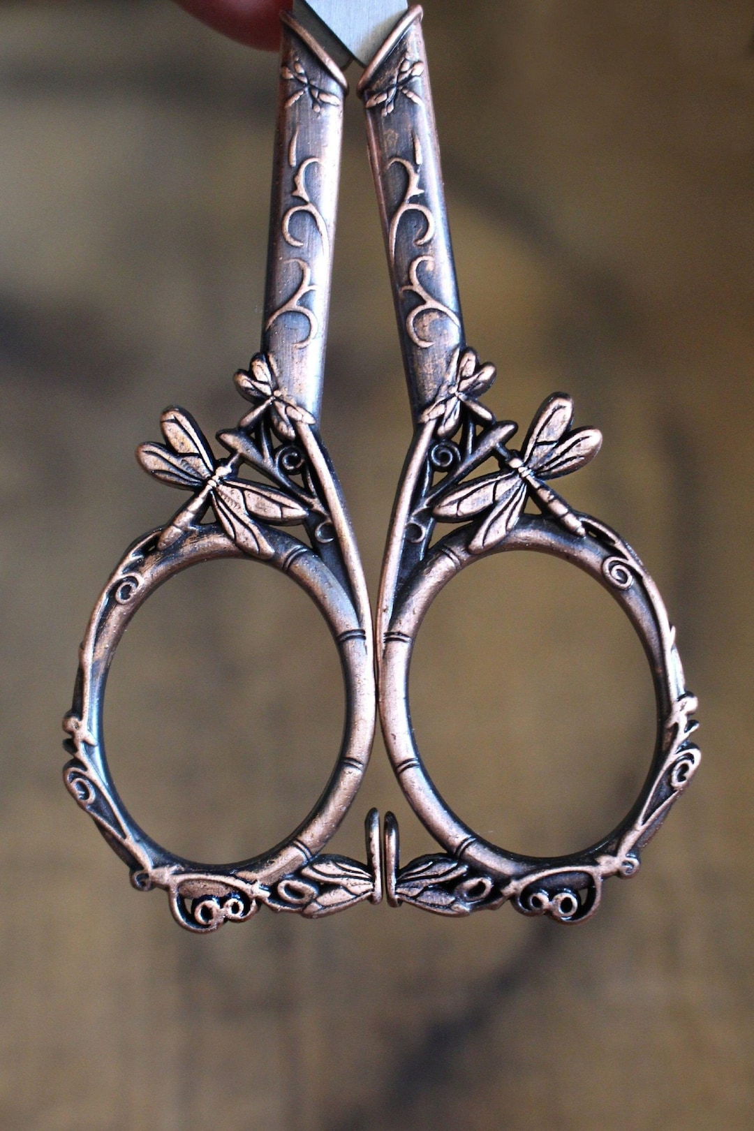 Dragonfly Embroidery Scissors • Unique Garden Theme Quilting Scissors ...