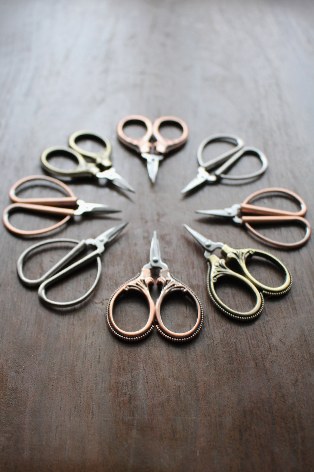 IMPERFECT SECONDS Mini Scissors • 50% off • Ornate or Minimalist Design ...