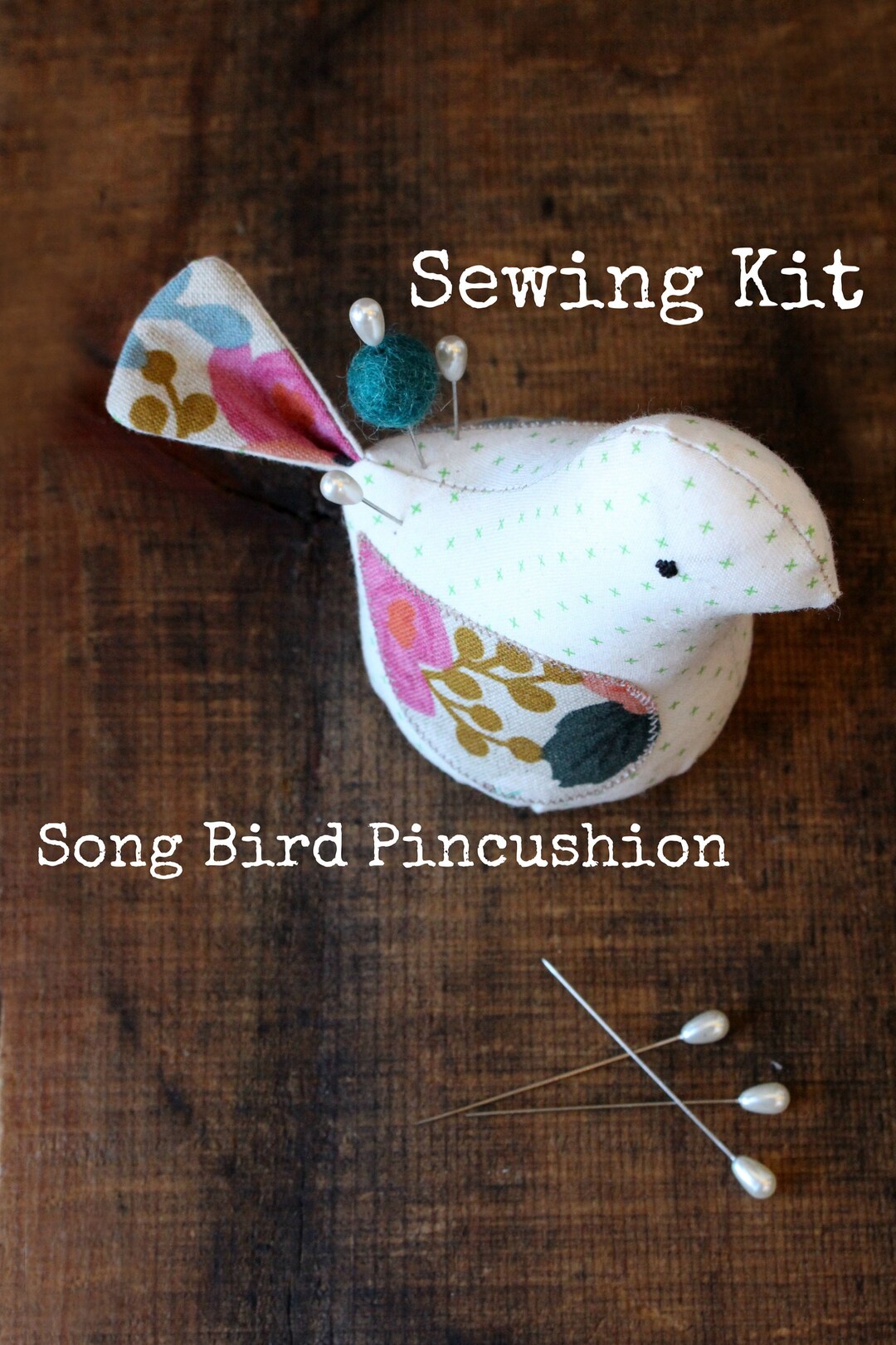 Beginner Sewing Kit Song Bird Pincushion Sewing Kit Gift - Etsy