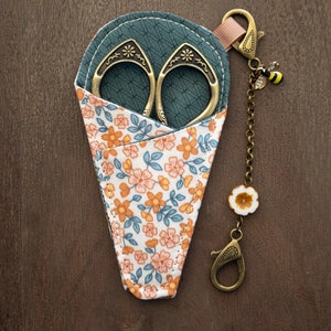 Daisy Garden Embroidery Scissors • Antique Gold or Copper Vintage Style ...