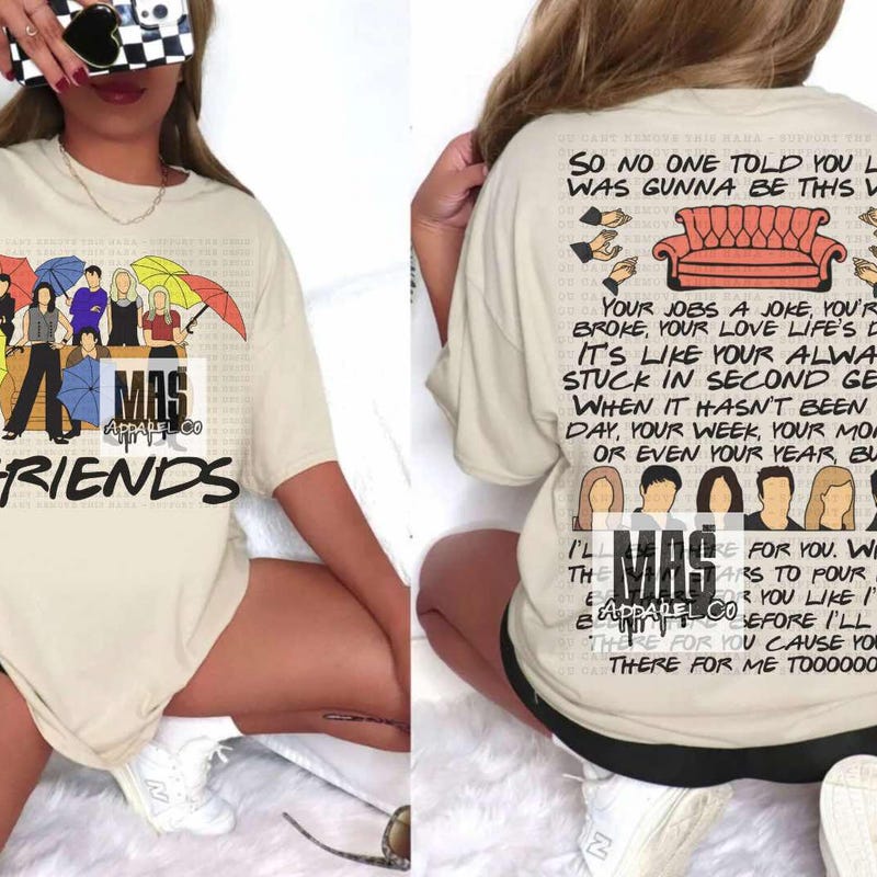 Friends Merch - Etsy