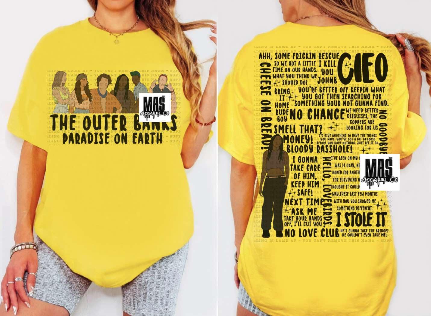 Outer Banks Shirt Cleo Quote Tshirt Crewneck Merch Crewneck Gift - Etsy