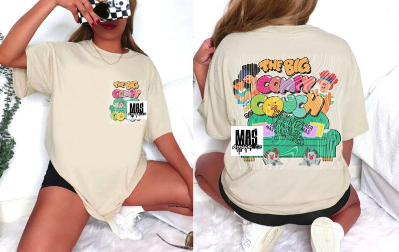 90s Shirt the Big Comfy Couch Shirt Gift - Etsy